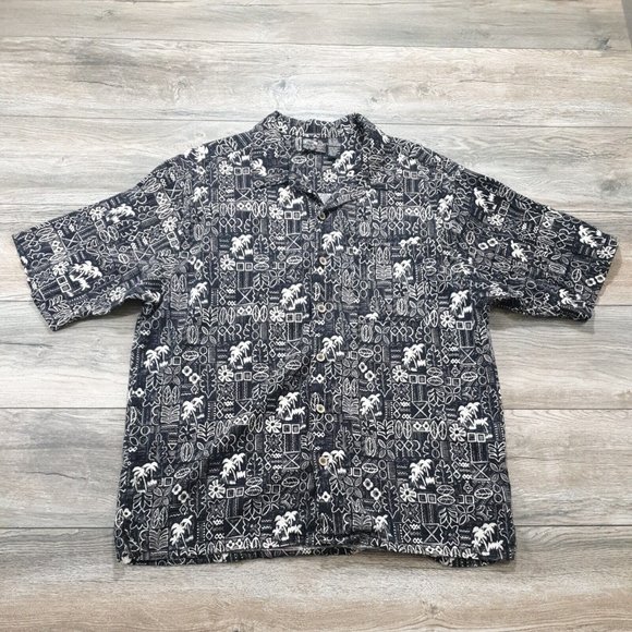 OP | Shirts | Op Ocean Pacific Xl Mens Short Sleeve Shirt Island Floral ...